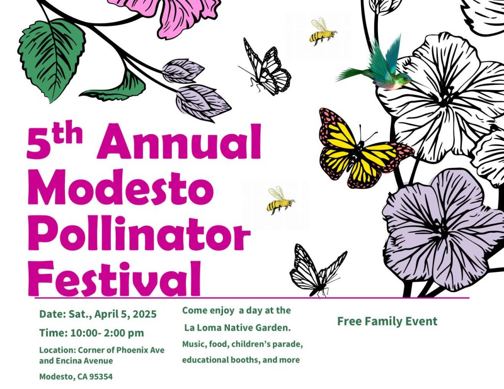 GoModesto- Pollinator Festival April 5 – Modestoview